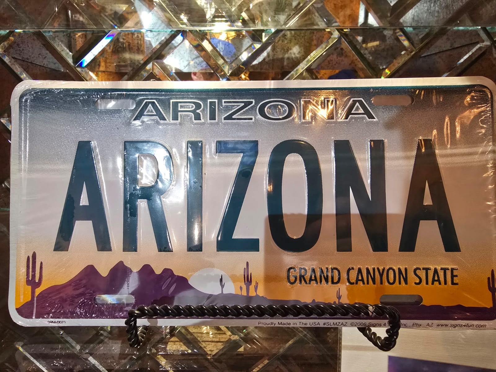 License Plate Arizona – Old Pueblo Cellars Gift Shop